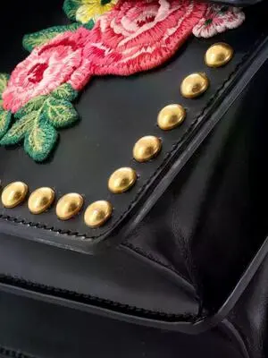 Gucci Dionysus Small Shoulder Bag Embroidered Studded Leather