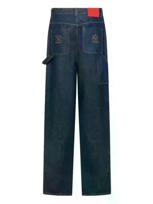 KUSIKOHC High-waisted Straight-leg Jeans