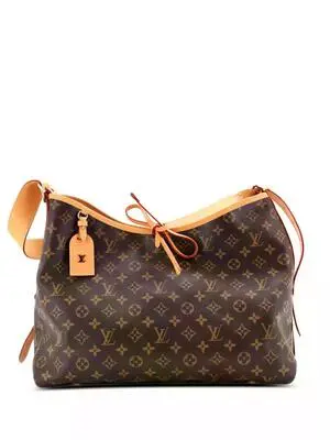 LOUIS VUITTON Carryall Monogram Canvas Mm Hobo Bag