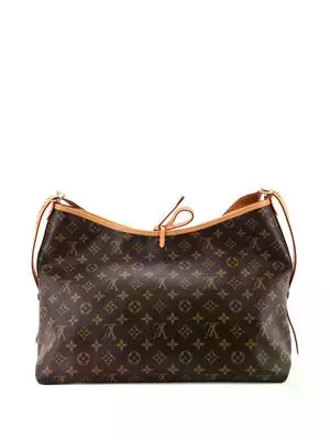 LOUIS VUITTON Carryall Monogram Canvas Mm Hobo Bag