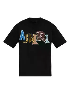 Amiri Logo-appliqué T-shirt