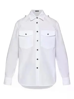 Versace Flap-pocket Buttoned Shirt