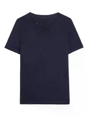 Zadig&Voltaire V-neck T-shirt - Blue