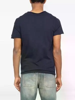 Zadig&Voltaire V-neck T-shirt - Blue