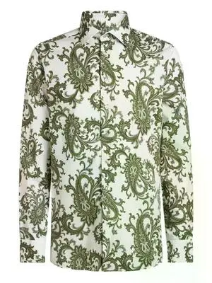 Etro Paisley Cotton Shirt - White