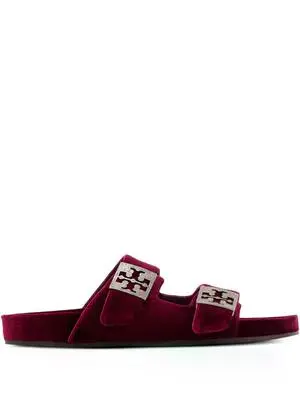 Tory Burch Mellow Pavé Sandals - Red