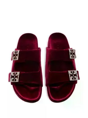 Tory Burch Mellow Pavé Sandals - Red