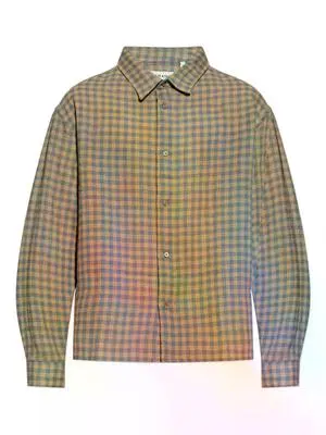 FRAME Checked Buttoned-up Shirt