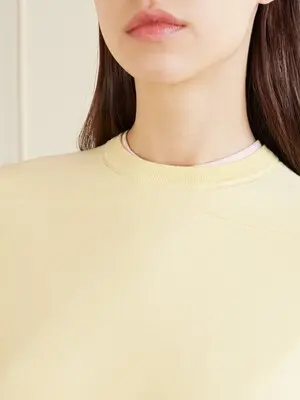 JIL SANDER Cotton Crew Neck Sweater