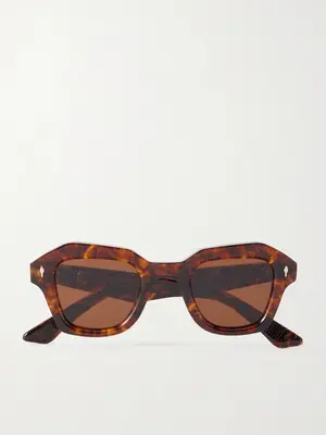 JACQUES MARIE MAGE Eichler Square-frame Sunglasses - Tortoiseshell
