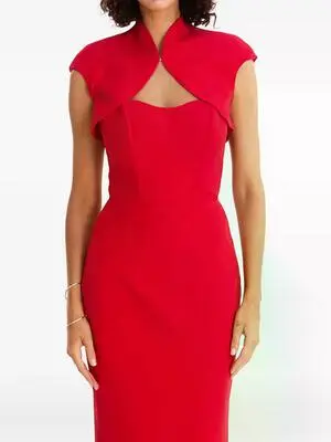 MOOS STUDIO Sweetheart-neck Maxi Dress - Red