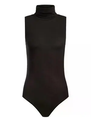 12 STOREEZ Sleeveless Turtleneck Bodysuit