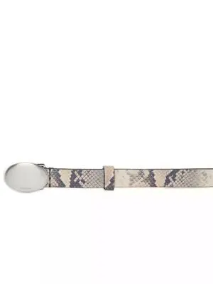Pinko Embossed Leather Belt