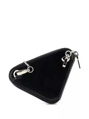 Prada Triangle Pouch With Chain