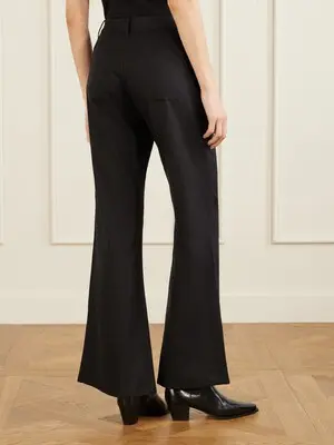 Alix Of Bohemia Silk Flared Pants