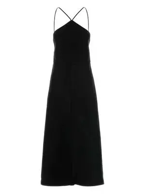 JIL SANDER Cross-back Midi Dress