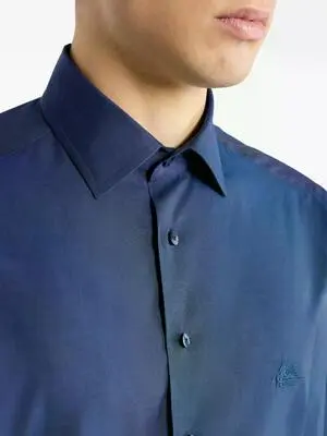 Etro Pegaso-embroidery Shirt - Blue