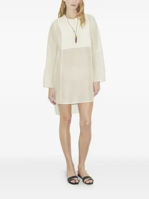 Tory Burch Linen And Silk Tunic