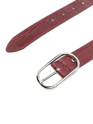 HERSKIND Hannah Leather Belt - Red