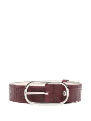 HERSKIND Hannah Leather Belt Red