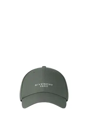 Givenchy Embroidered Cap - Green