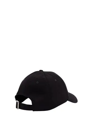 Givenchy Logo Cotton Baseball Cap - Black