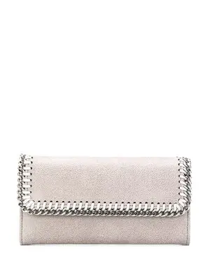 Stella McCartney Falabella Flap Wallet - Grey