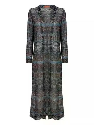 Missoni Patterned Long Cardigan