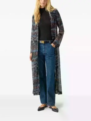 Missoni Patterned Long Cardigan