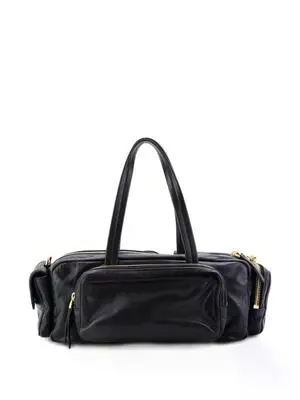 Miu Miu Multi Pocket Leather Shoulder Bag