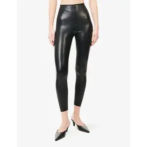 Commando Faux-leather Leggings - Black