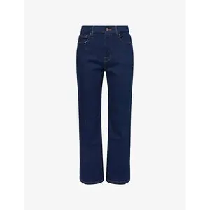 Good American Good Legs Crop Mini Boot Jeans