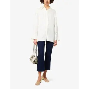 Good American Good Legs Crop Mini Boot Jeans