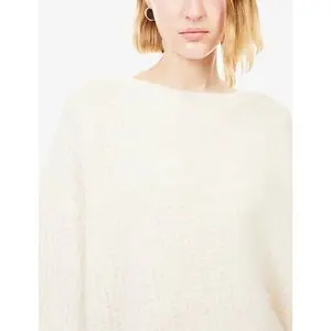 Dissh Relaxed Fit Stretch-wool Blend Jumper
