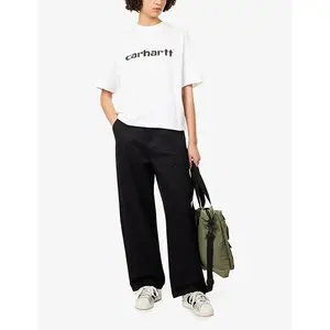 Carhartt Work In Progress Cotton-twill Relaxed-fit Trousers
