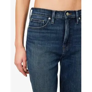 Good American Good Standard Kick Flared Jeans