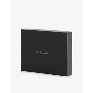 Paul Smith Stripe Compact Leather Billfold Wallet