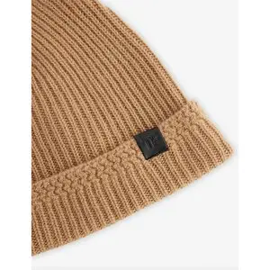 TOM FORD Ribbed Cashmere Beanie With Branded Tab