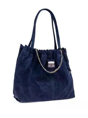 Marc Jacobs Cristina Suede Tote Bag - Blue