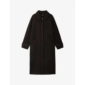 Soeur Berlin Checked Wool Coat