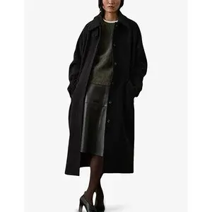 Soeur Berlin Checked Wool Coat