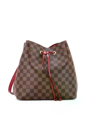 LOUIS VUITTON Néonoé Damier Mm Bucket Bag
