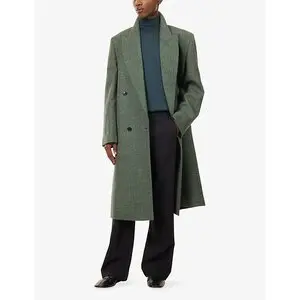 JW Anderson Peak-lapel Double-breasted Wool Coat
