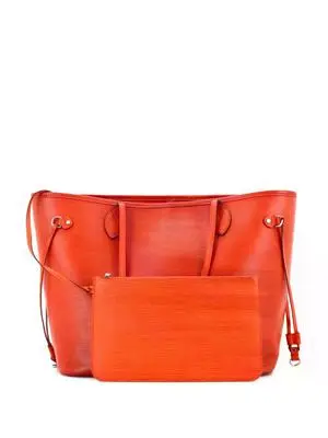 LOUIS VUITTON Neverfull Epi Leather Mm Tote Bag - Orange