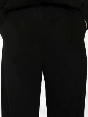 OPEN YY Volume Tuck Trousers - Black