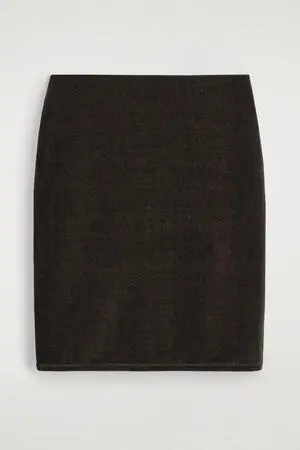Cos Chenille Mini Skirt