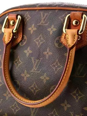 LOUIS VUITTON Manhattan Handbag Monogram Canvas Pm Satchel