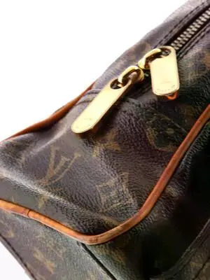 LOUIS VUITTON Manhattan Handbag Monogram Canvas Pm Satchel