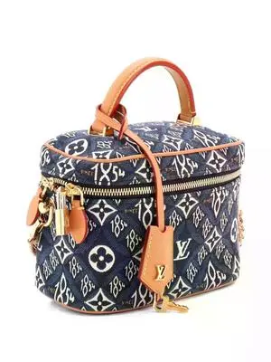 LOUIS VUITTON Vanity Handbag Limited Edition Since 1854 Monogram Jacquard Pm Satchel