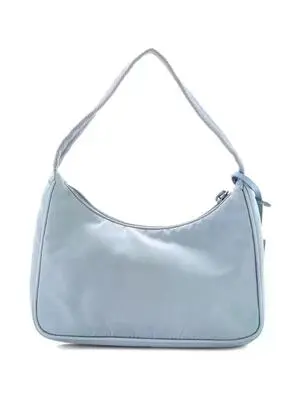 Prada Re-edition 2000 Tessuto Mini Hobo Bag - Blue